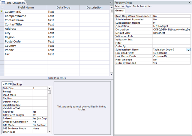 OakLeaf Systems: Linking Microsoft Access 2010 Tables to a SQL Azure ...
